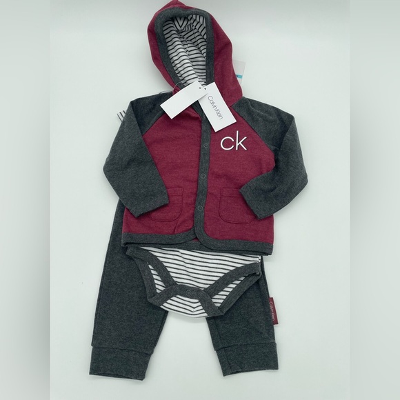 Calvin Klein | Matching Sets | Calvin Klein Baby 3 Piece Set | Poshmark